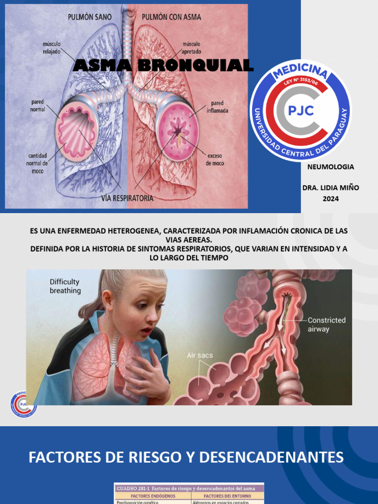 Tipos y causas del asma bronquial | PDF | Asma | Alergia