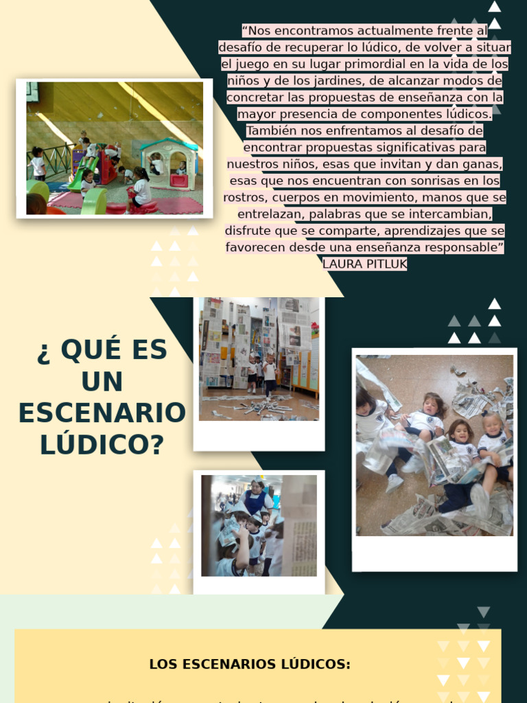 ¿QUÉ ES UN ESCENARIO LÚDICO_ | PDF