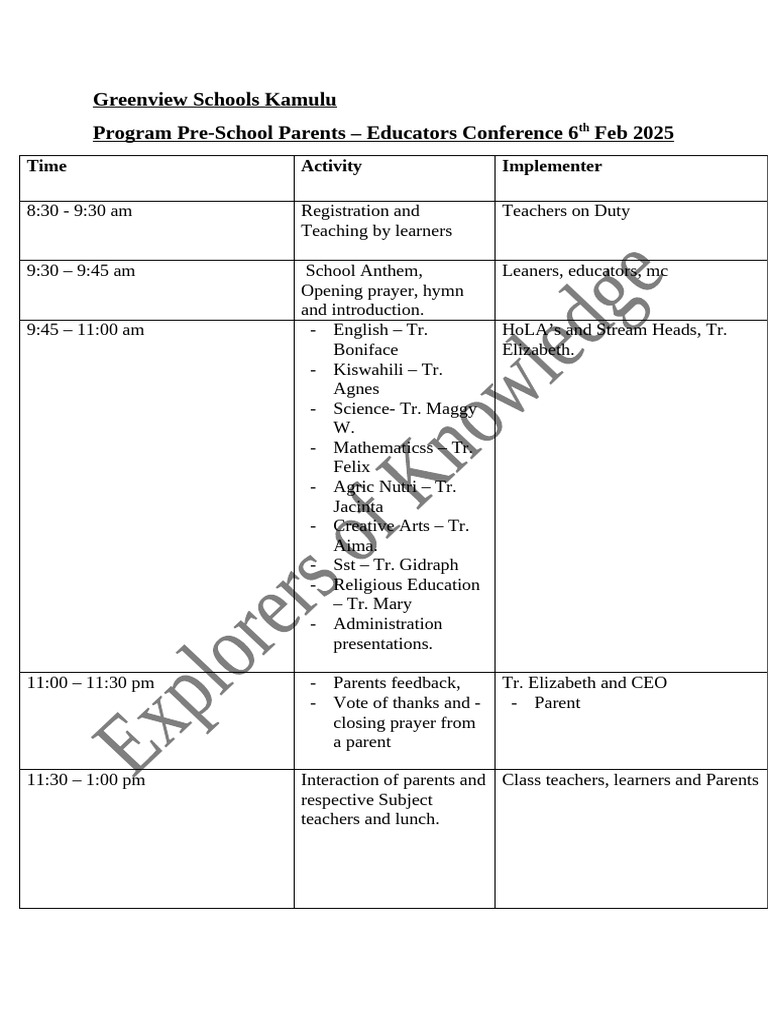 Grade 5&6 Academic Clinic Program | PDF