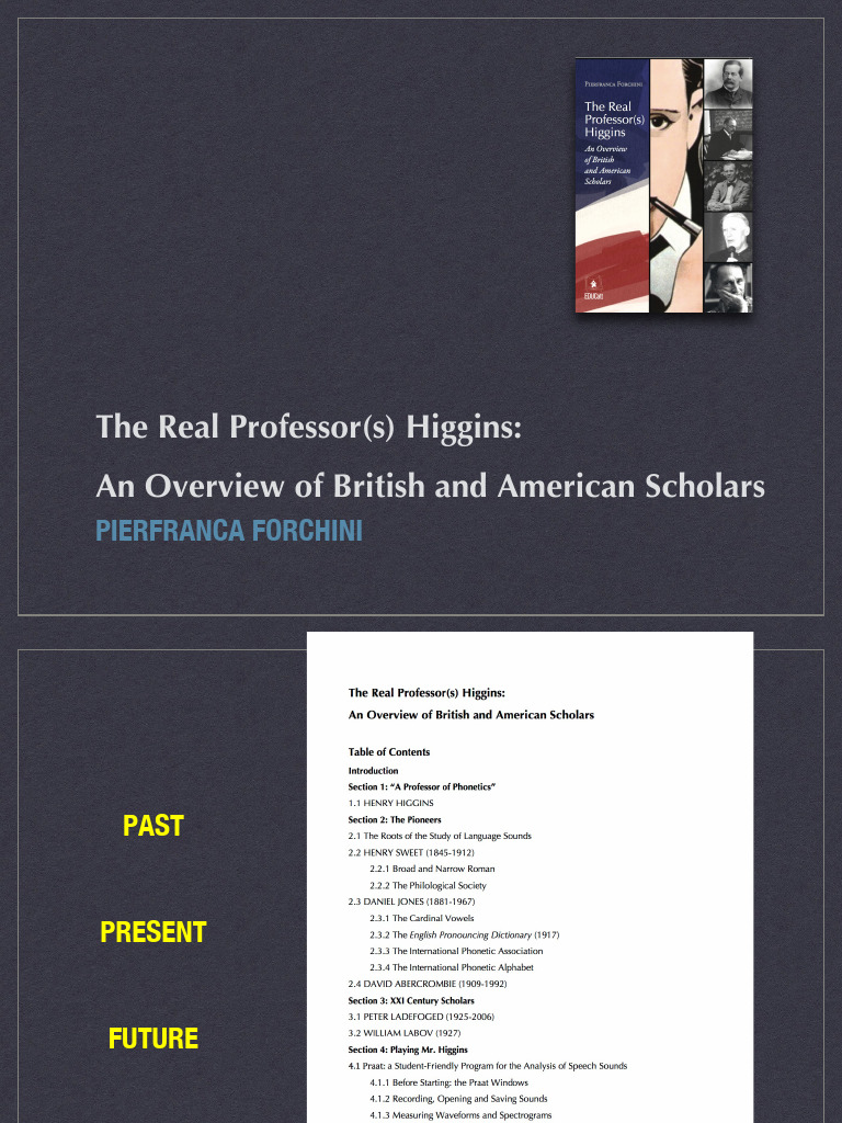 19 The Real Professor(s) Higgings + Pygmalion & My Fair Lady 2023 | PDF ...