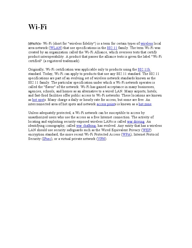 Wi-Fi: Wireless Wlan 802.11 | PDF
