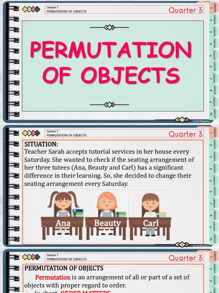 Understanding Permutations and Arrangements | PDF | Permutation | Blouse
