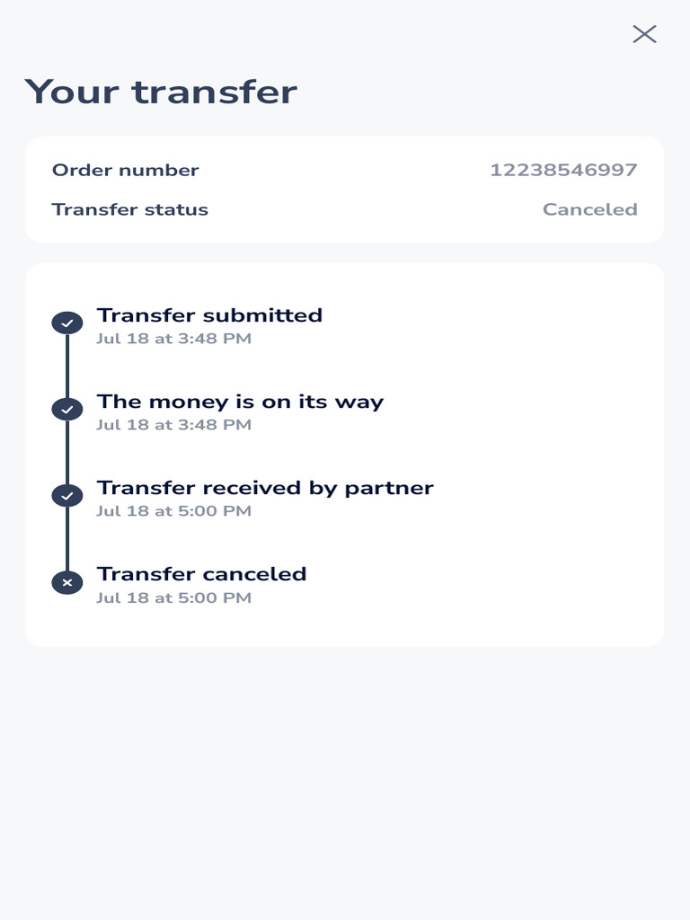 Track A Transfer Ria Money Transfer - United ST | PDF
