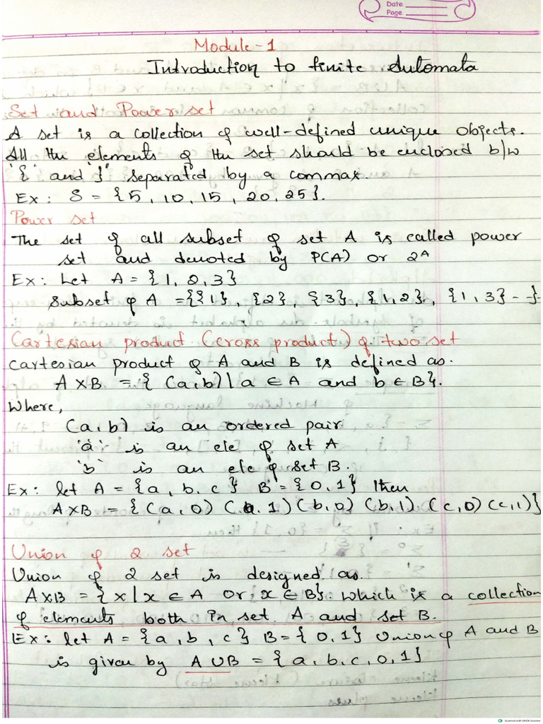 Module 1 Maam Notes | PDF