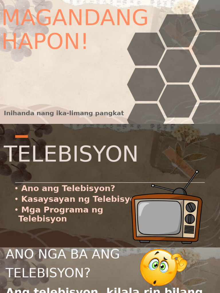 Telebisyon | PDF