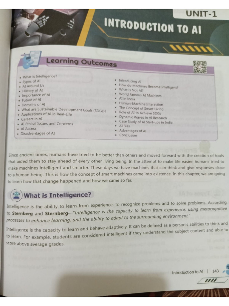 Introduction To Ai | PDF