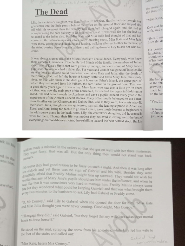 The Dead Short Story | PDF