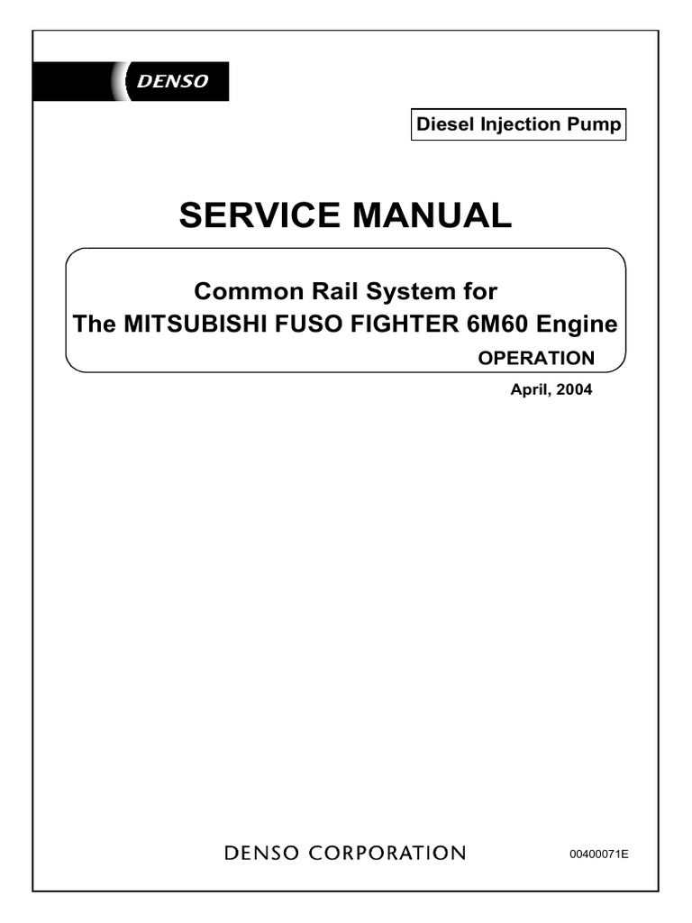 Mitsubishi Fuso Fighter 6m60 Engine (1) - 250213 - 192954 | PDF