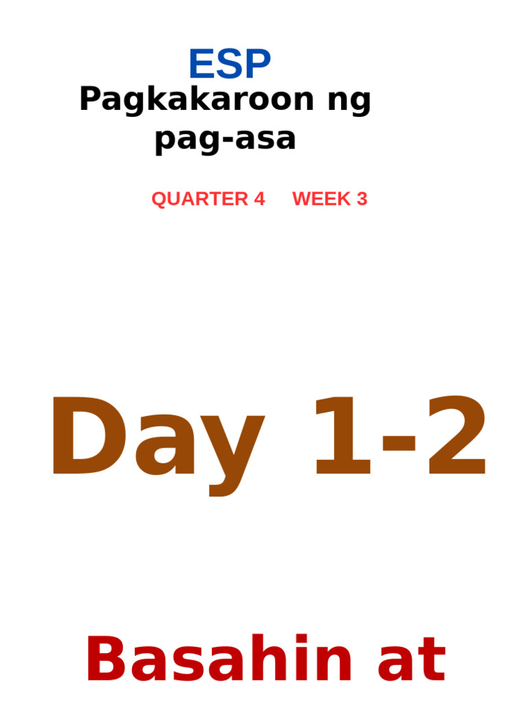 Q4 PPT WEEK 3 EsP-6 | PDF