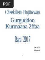 Caasaa Bara 2015 | PDF