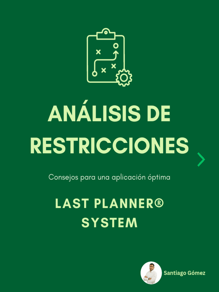 Análisis de Restricciones | PDF