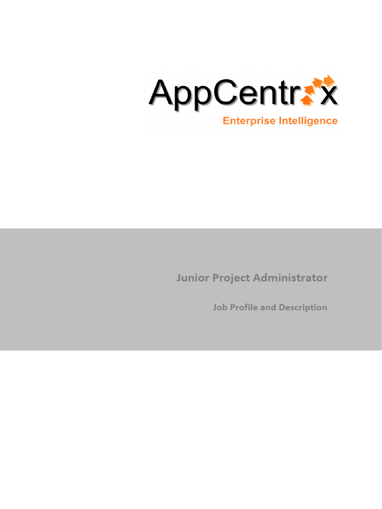 JD For Project Administrator July2023 | PDF | Skill | Project Management