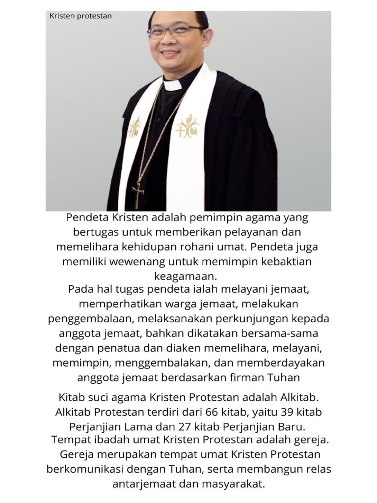 Agama Kristen Protestan | PDF