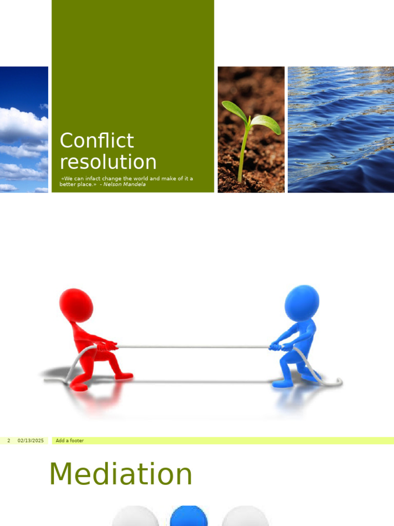 Conflict Resolution | PDF