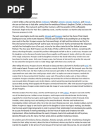 The Tempest Character Overview | PDF | The Tempest | Shakespearean Comedies