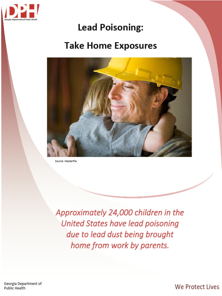 Lead Poisoning - Take Home Exposure Gafinal | PDF | Lead | Occupational ...
