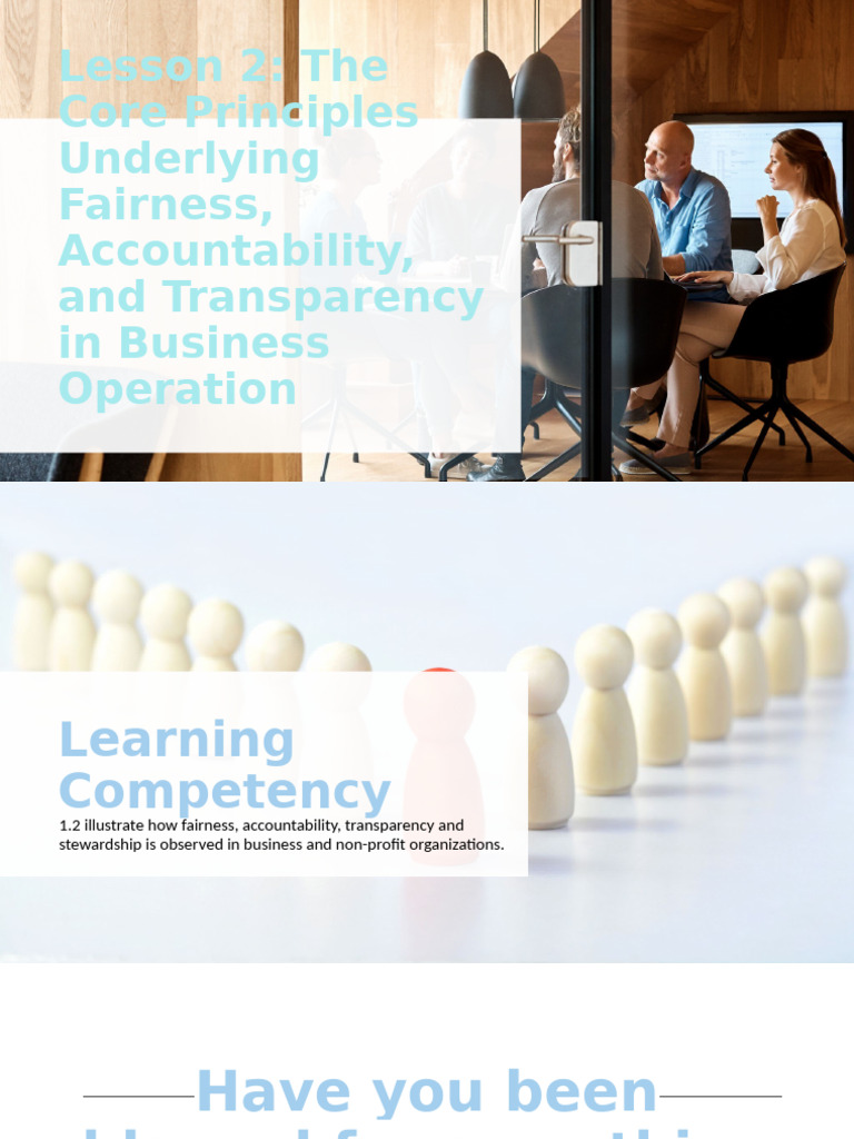 Lesson 2 - Core Principles-Fairness Accountability and Transparency ...