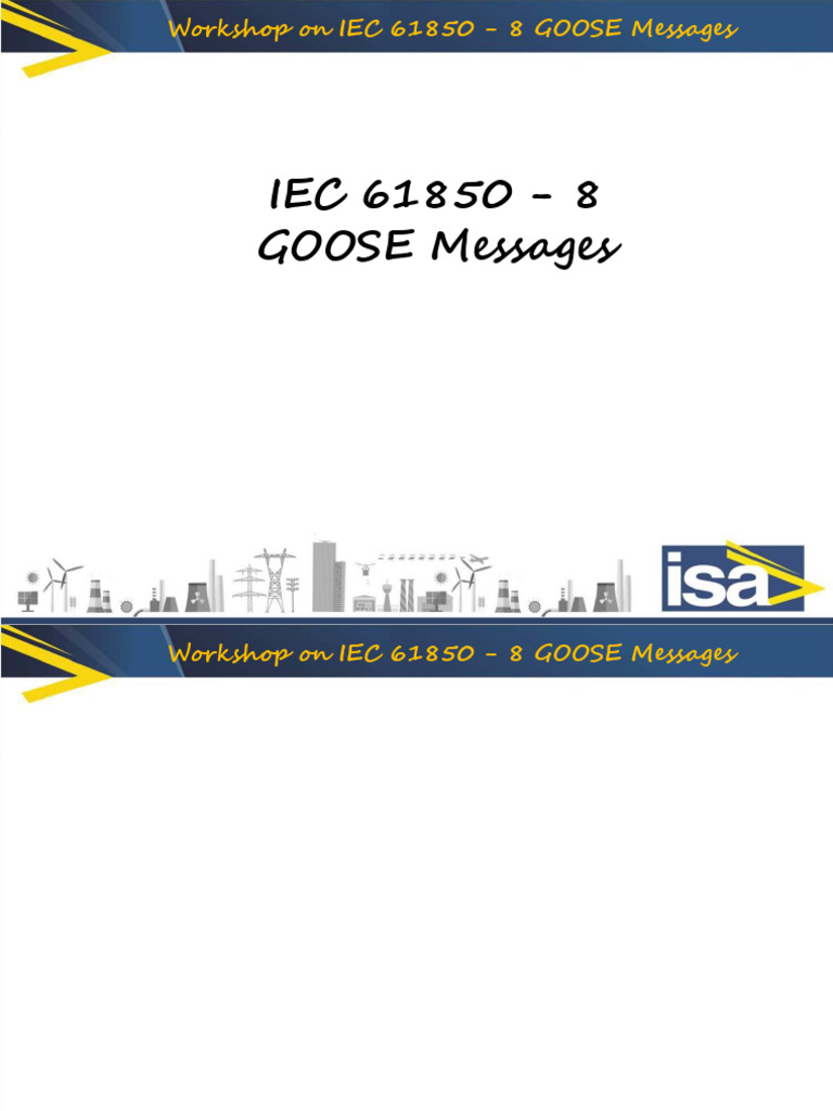 14 3 Iec 61850 8 Goose Messages Pdf Relay Computer Engineering