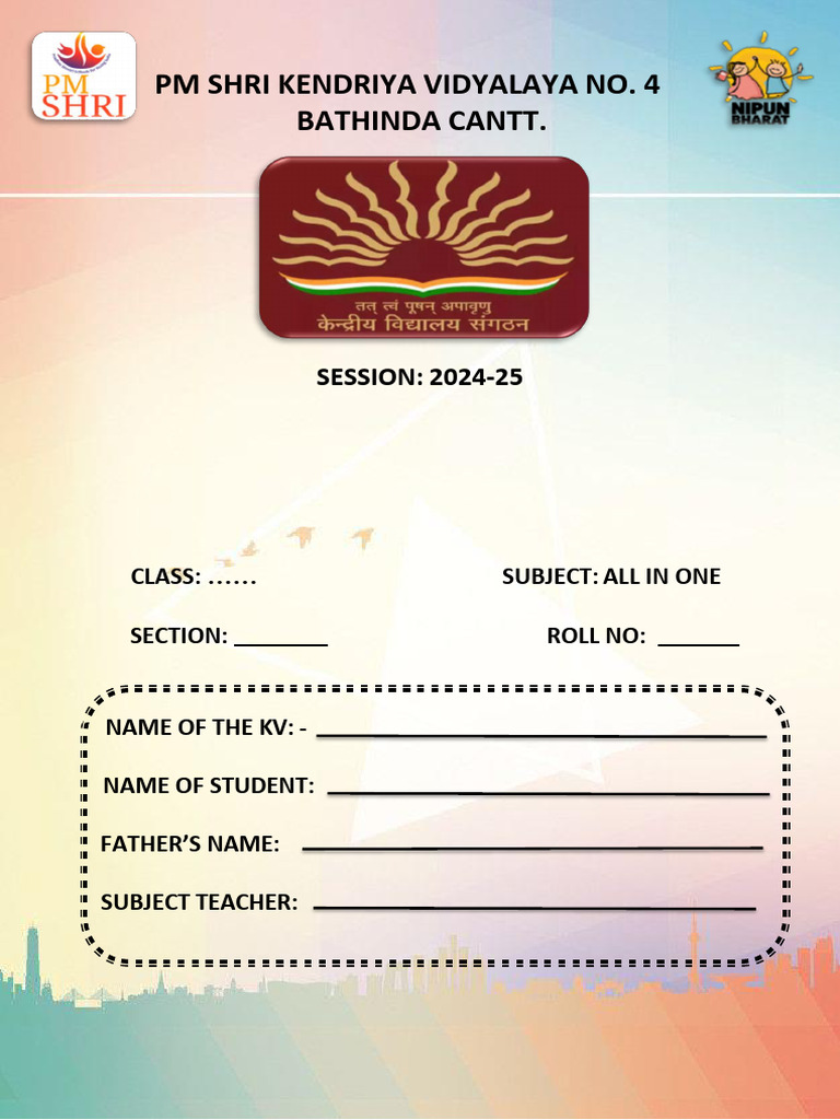 Class 5 Graded Worksheet Term-2 | PDF