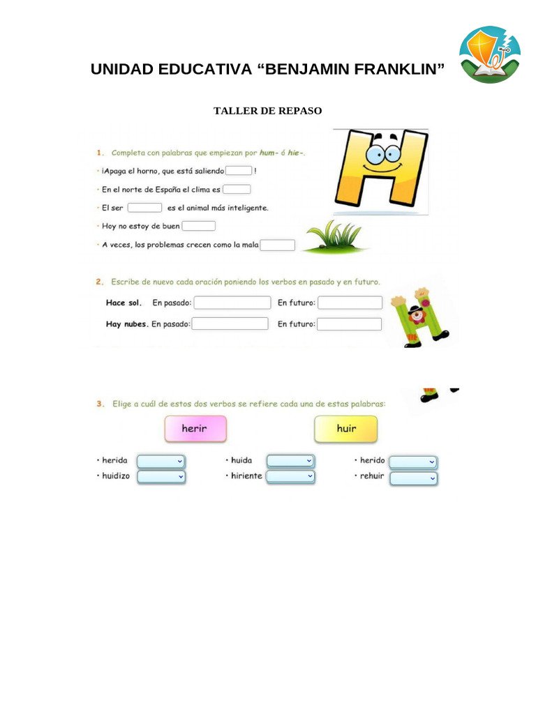 Taller de Repaso Final (2) | PDF