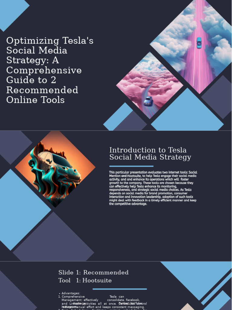 Tesla Social Media Tools Guide | PDF | Social Media | Popular Culture ...