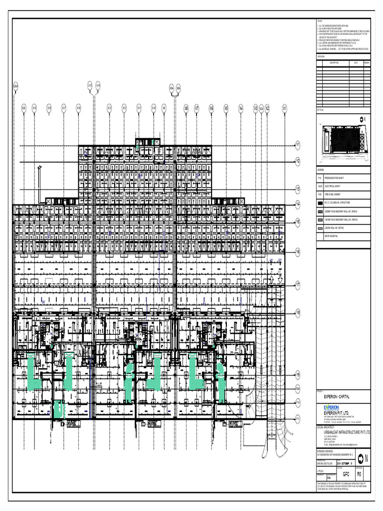 Co-Ordinated RCP Drawing Basement B-1 - Exp - Ar - 100 - T3 - 105 | PDF