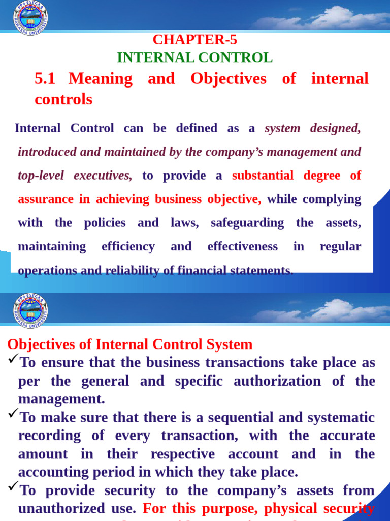 Understanding Internal Control Systems | PDF | Internal Control | Audit