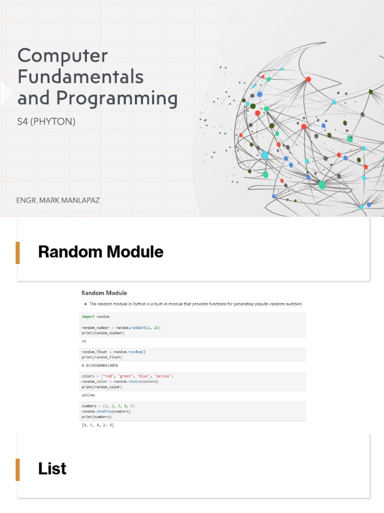 Comp Fund and Prog s4 | PDF