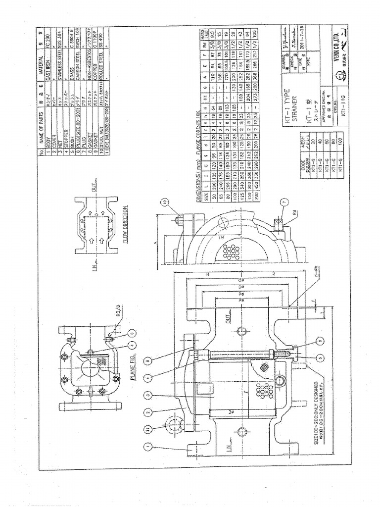 Drawing For KT1-G2 | PDF