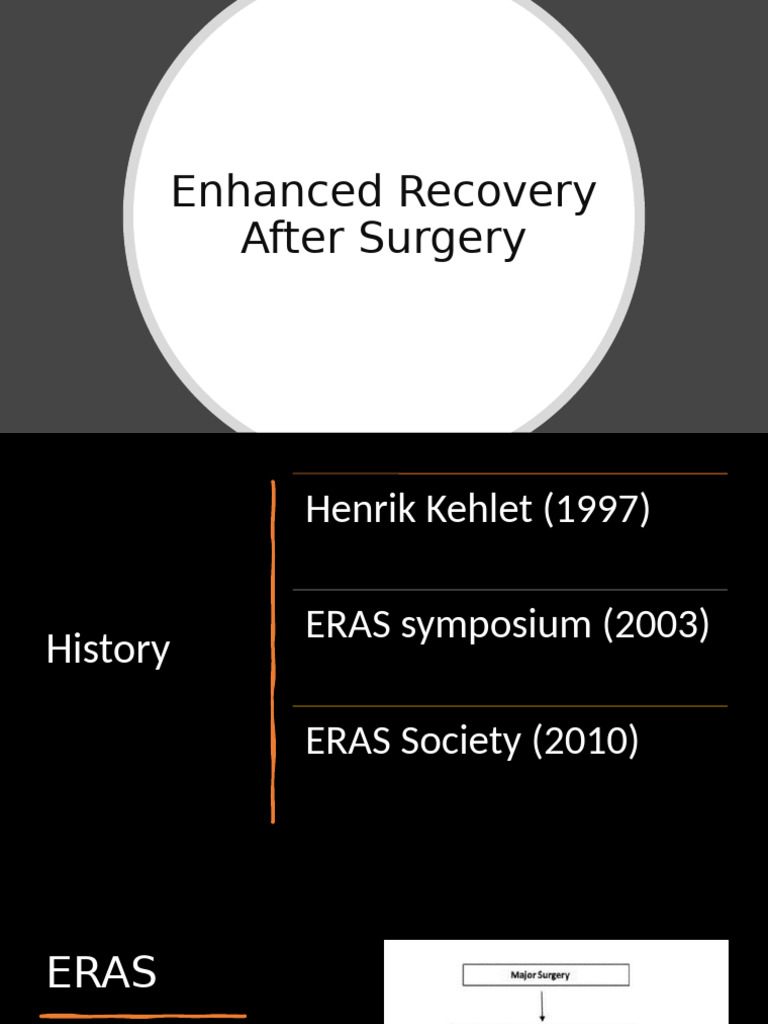 Enhanced Recovery After Surgery Guide | PDF | Analgesic | Anesthesia