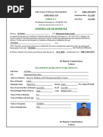 Police Character Certificate Form | PDF | Career & Growth | Business