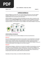 AI Class 10 Notes: Key Concepts | PDF | Artificial Intelligence ...