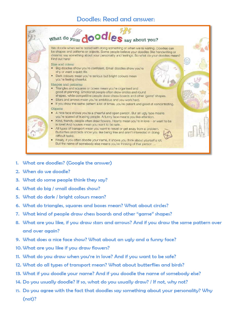 Doodles - Questions | PDF
