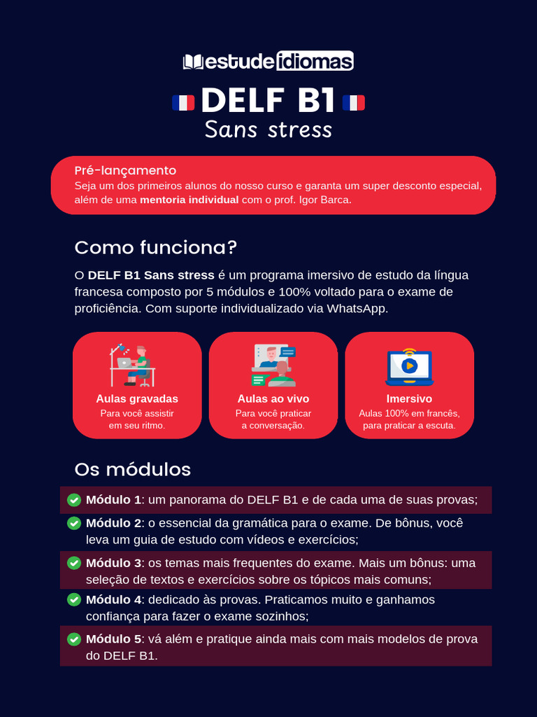 Preparatório para o DELF B1 | PDF