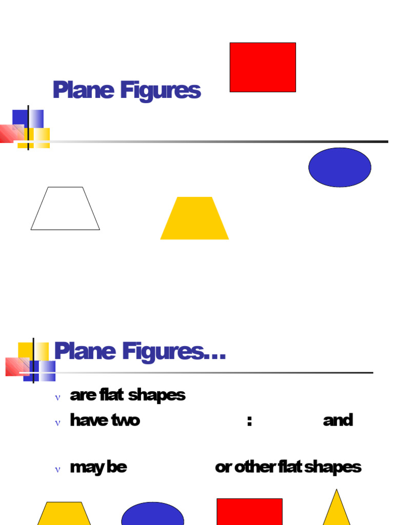 Plane Figures | PDF | Rectangle | Shape