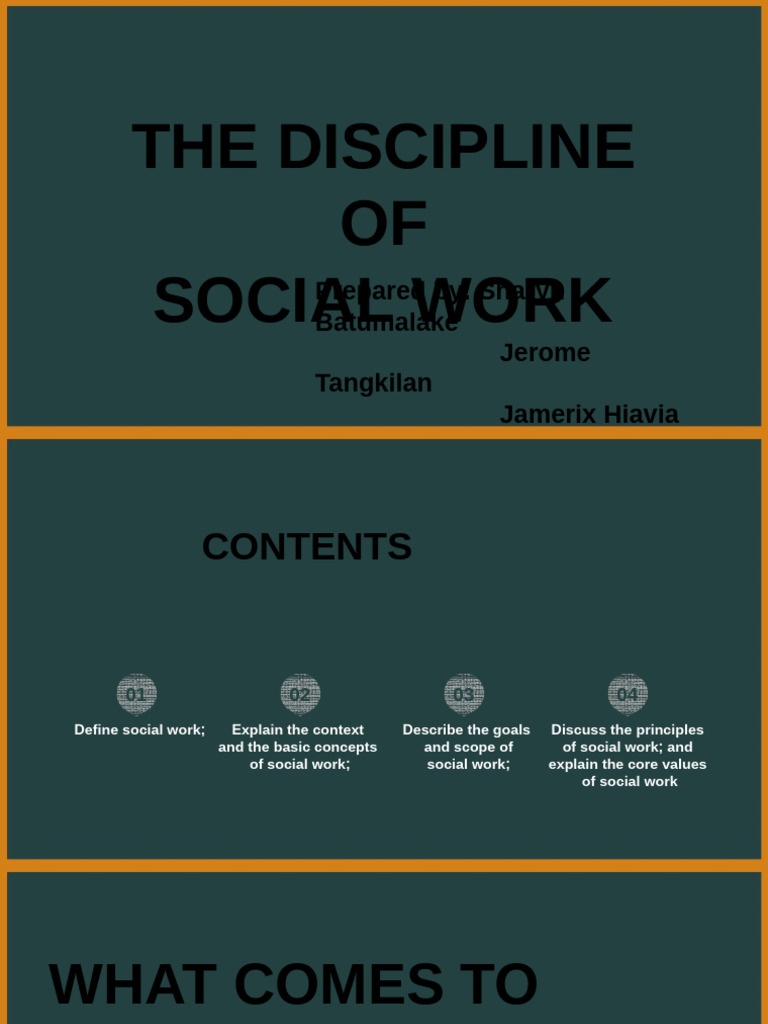 Understanding Social Work Principles | PDF | Social Work | Empowerment