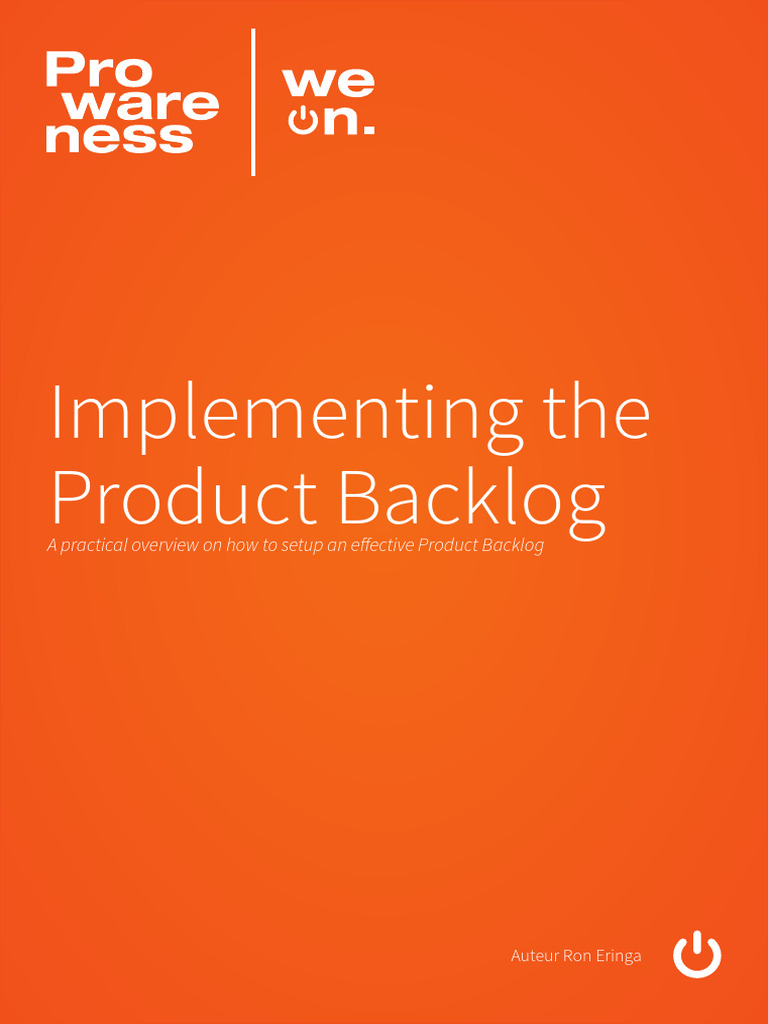 Whitepaper_Implementing_the_Product_Backlog | PDF | Scrum (Software ...