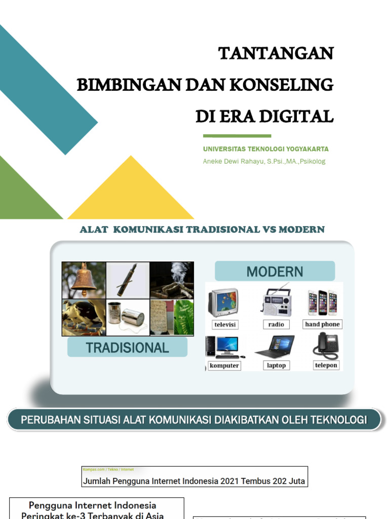 Tantangan Bk Di Era Digital | PDF