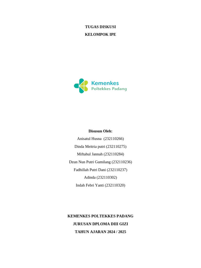 Kelompok 8 IPE | PDF