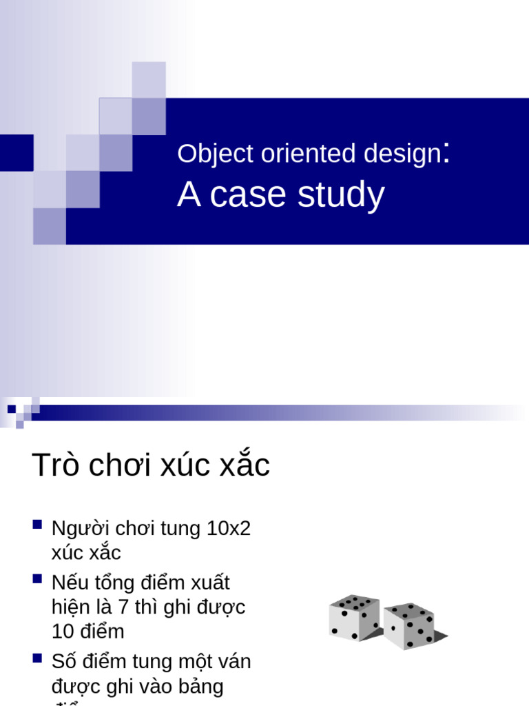 A Case Study (OOD) | PDF