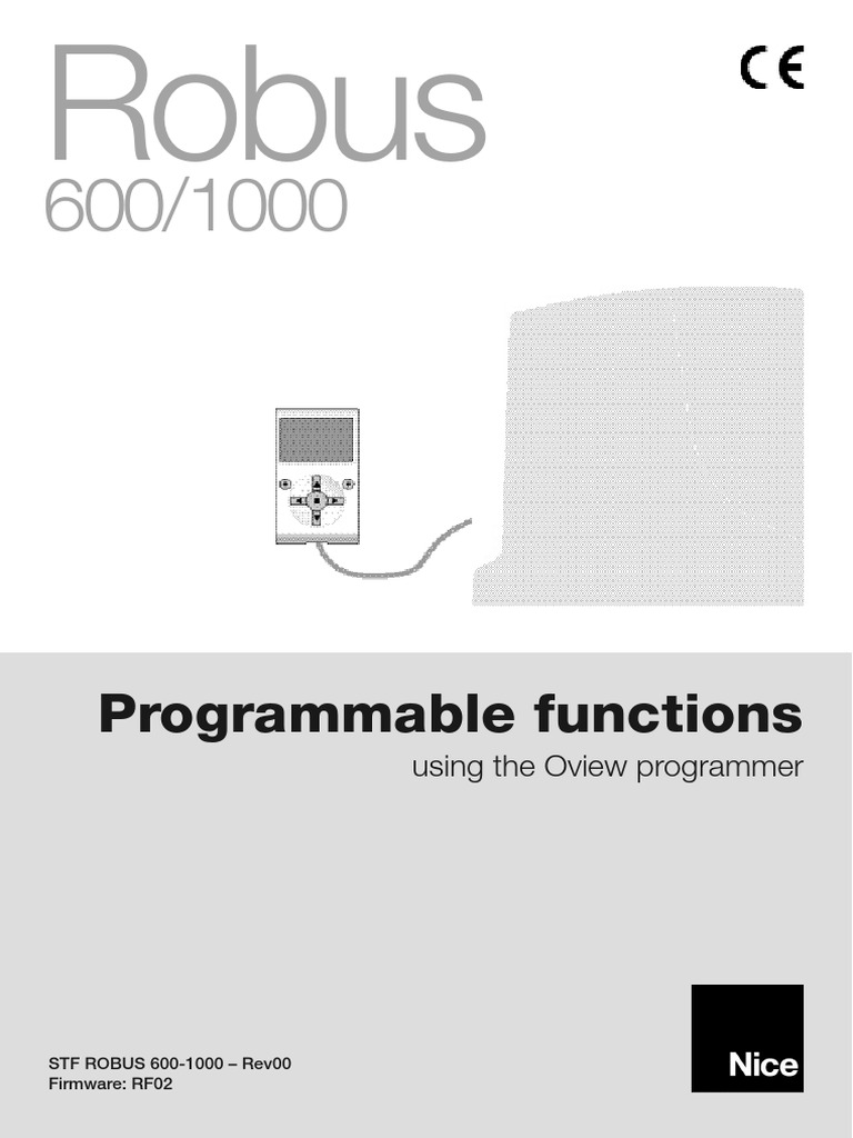 O View - Robus - 600 1000 en | PDF | Password | Parameter (Computer Programming)