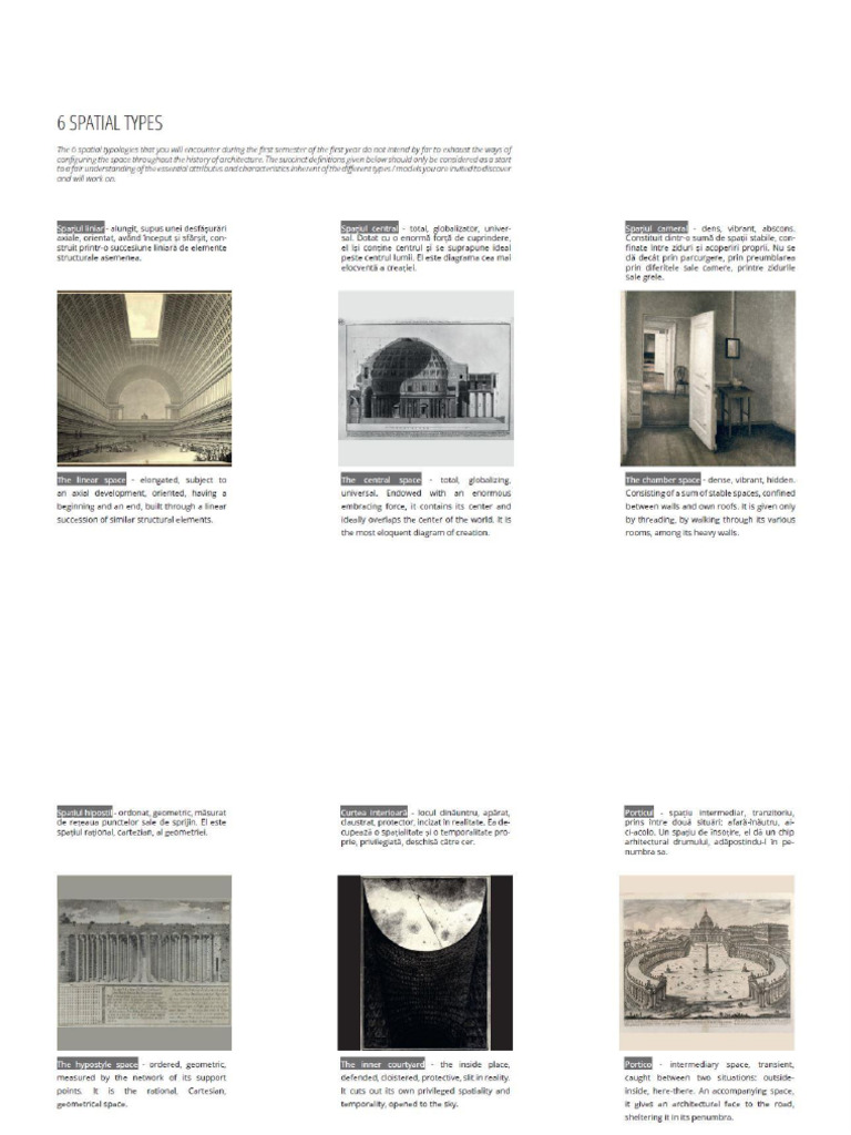6 SPATIAL TYPOLOGIES | PDF