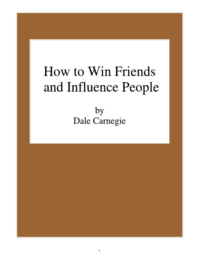 Dale Carnegie | PDF