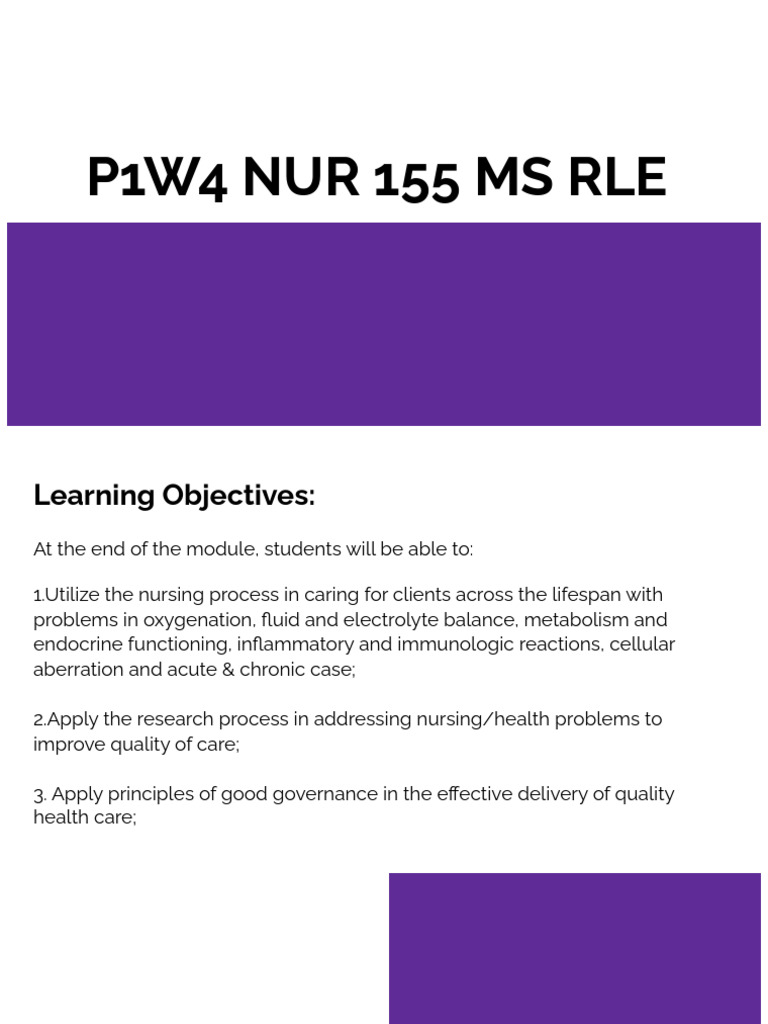 P1W4 NUR 156 MS RLE CARDIAC CATH, ECG | PDF | Electrocardiography | Heart