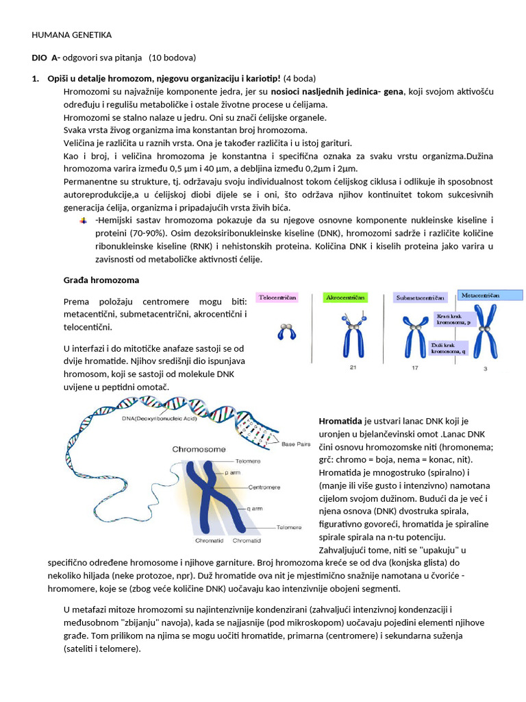 Humana Genetika | PDF