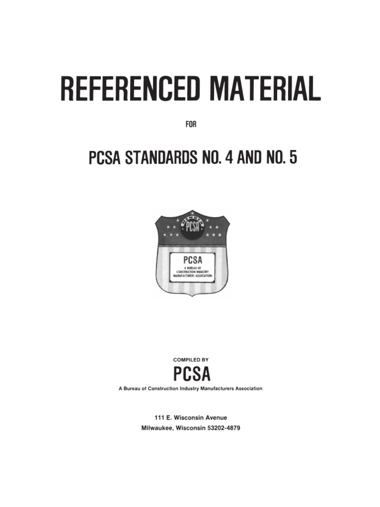 PCSA No. 4 & 5 | PDF