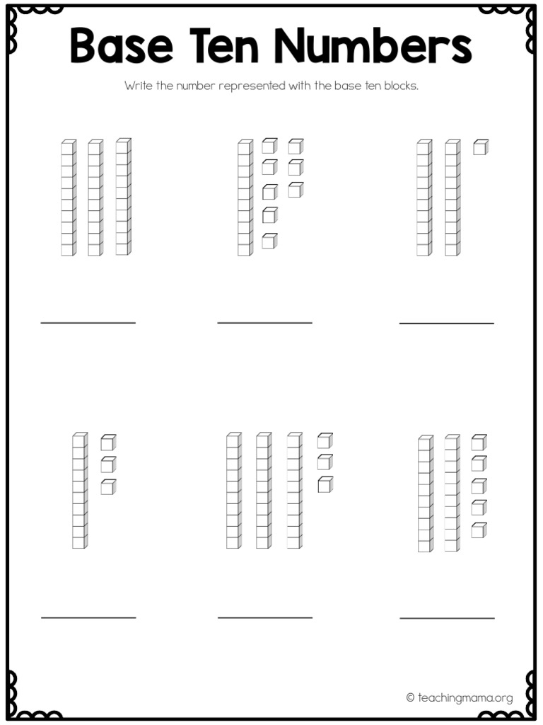 1st Grade Math Packet 31 | PDF