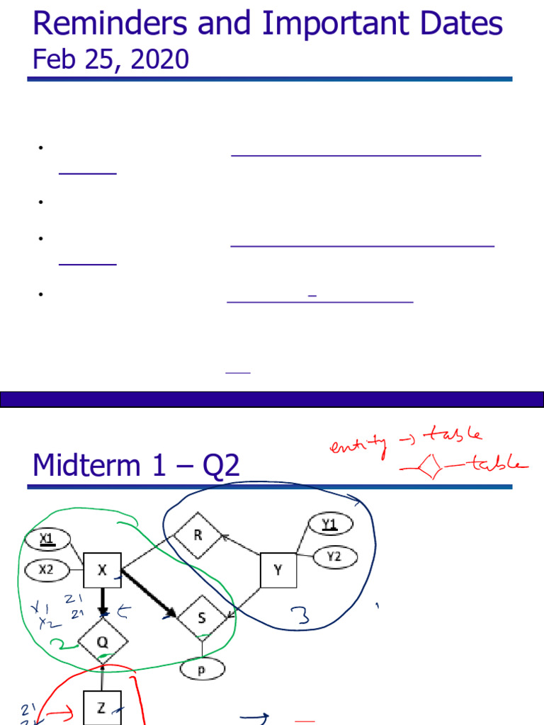 Relational Algebra & Datalog Guide | PDF | Relational Model | Data Management Software