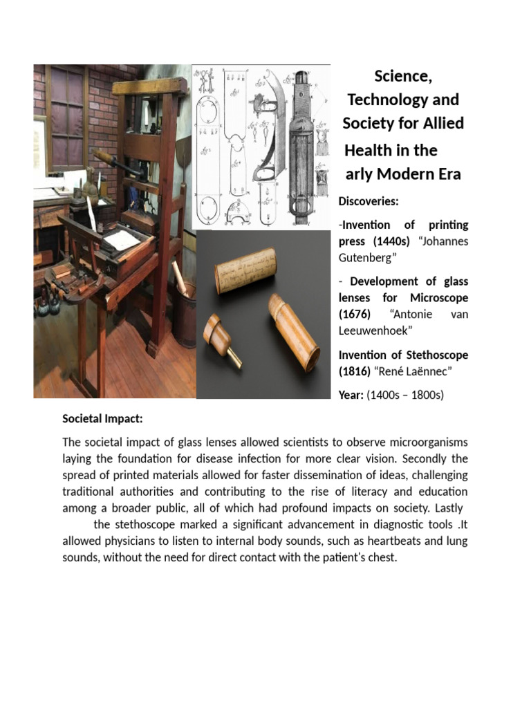 Early Modern Era 1400s 1800s | PDF