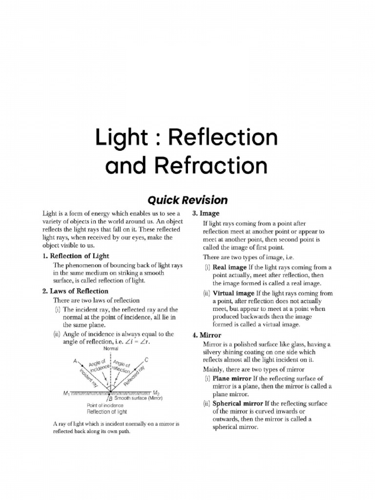 Light One Mark 60 Ques | PDF